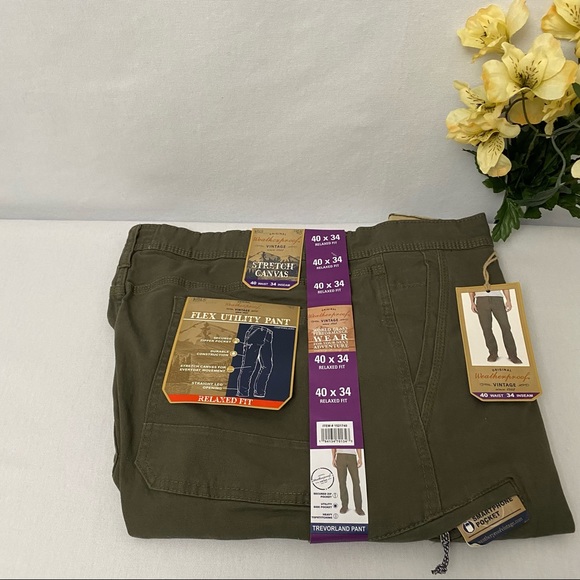 Weatherproof | Pants | Weatherproof Vintage Mens Flex Utility Stretch ...